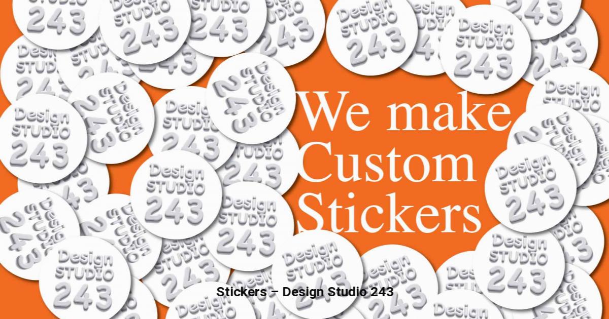 Stickers - Design Studio 243